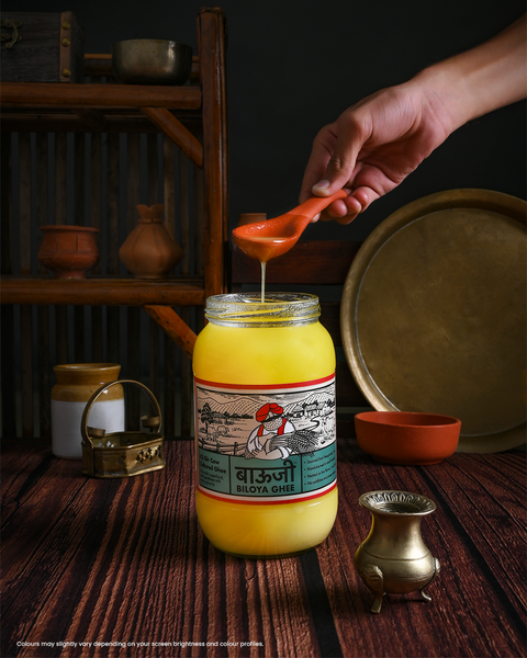 BAUJI A2 GIR Cow Cultured Ghee – Bauji Organics